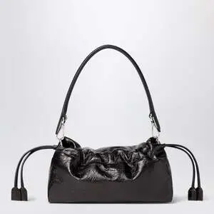 Fendi Soft Medium Baguette Bag In Crackled Leather