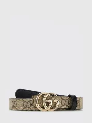 Gucci Gg Marmont Reversible Belt - Cream