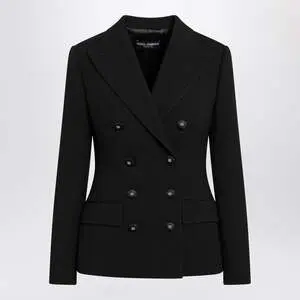 Dolce & Gabbana Virgin Wool Double-breasted Jacket