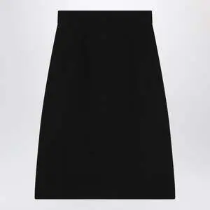 Dolce & Gabbana Virgin Wool Skirt - Black