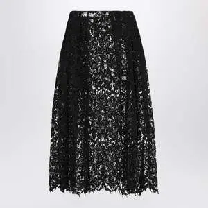 Fendi Macrame Lace Skirt