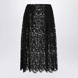 Fendi Macrame Lace Skirt