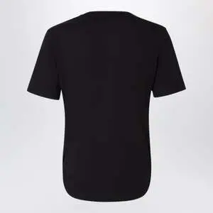 Fendi Cotton Jersey T-shirt With 'ti Amo' Graphic Print - Black