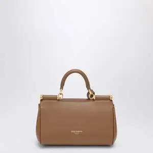 Dolce & Gabbana Mini Sicily Handbag - Brown