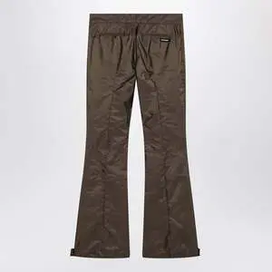 Miu Miu Technical Fabric Flared Trousers