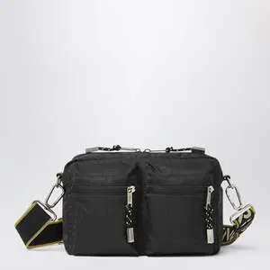 Fendi Superlight Ff Zucca Fabric Camera Case Bag - Black