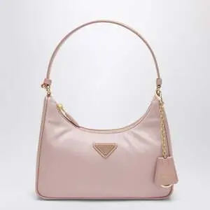 Prada Re-edition 2005 Bag In Re-nylon And Saffiano Leather - Pink