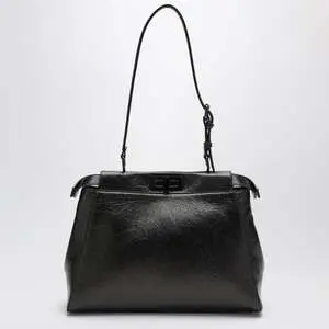 Fendi Peekaboo Soft Large Bag - Black