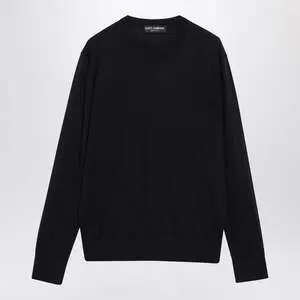 Dolce & Gabbana Cashmere Crew-neck Sweater - Blue