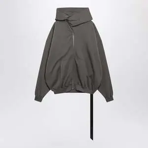 Rick Owens Mountain Hunter Gravel Cotton Hoodie - Brown