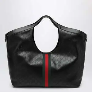 Gucci Giglio Large Perforated Leather Tote Bag