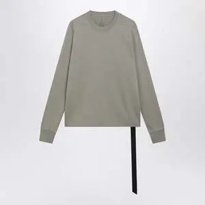 Rick Owens Tower Mineral Cotton Crewneck Sweatshirt - Gray