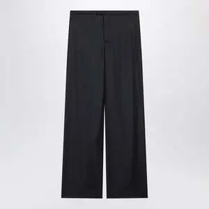 Gucci Lightweight Wool Trousers - Blue