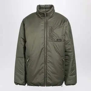 Miu Miu Military Ripstop Mid-length Down Jacket