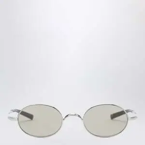 Saint Laurent Sl 948 T Round Titanium Sunglasses - Silver