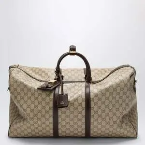 Gucci Gucci Large Essence Classic Duffel Bag Cream