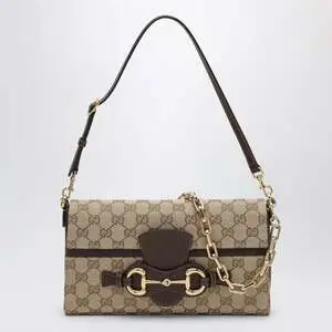 Gucci Horsebit Ristretto Medium Shoulder Bag