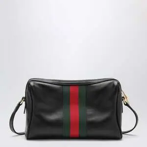 Gucci Small Horsebit Web Leather Camera Bag
