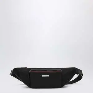 Gucci Flatpack Gg Fabric Belt Bag - Black