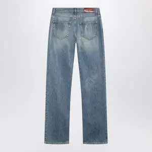 Gucci Cotton Denim Trousers With Soft Coating
