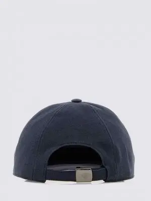 Gucci Cotton Twill Hat With Embroidered Logo