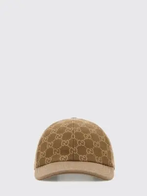 Gucci All-over Gg Monogram Wool Felt Baseball Cap - Brown