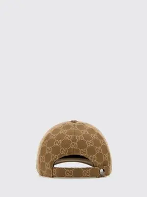 Gucci All-over Gg Monogram Wool Felt Baseball Cap