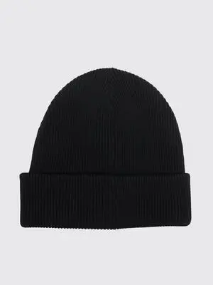 Gucci Ribbed Wool Beanie With Cuff And Web Stripe