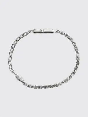 Bottega Veneta Sterling Bracelet With Hook Closure