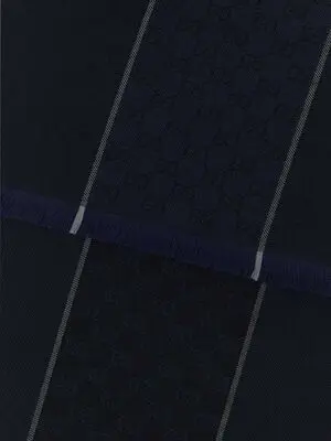 Gucci Double-faced Jacquard Gg Wool Scarf