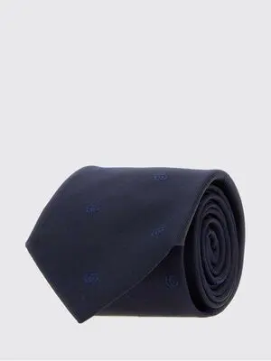 Gucci Gg Monogram Silk Tie - Blue