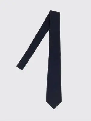 Gucci Gg Monogram Silk Neck Tie - Blue
