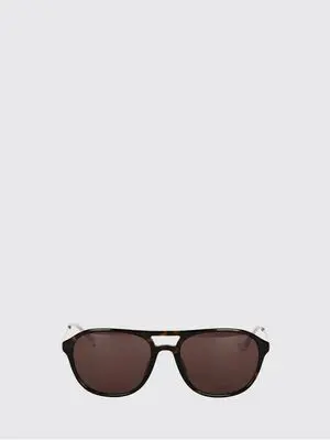 Gucci Rounded Double-bridge Sunglasses In Acetate
