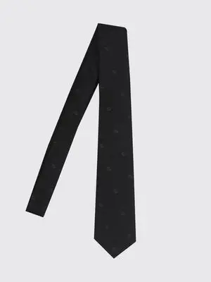 Gucci Gg Monogram Silk Tie - Black