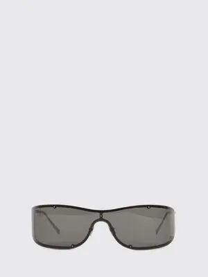 Saint Laurent Metal Mask Sunglasses With Nylon Lenses