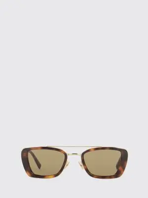 Saint Laurent Tortoiseshell Cat-eye Sunglasses With Metal Double Bridge
