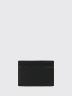Saint Laurent Tiny Cassandre Leather Credit Card Holder
