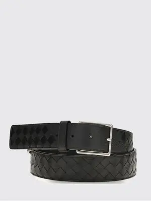 Bottega Veneta Intrecciato Woven Lambskin Leather Belt