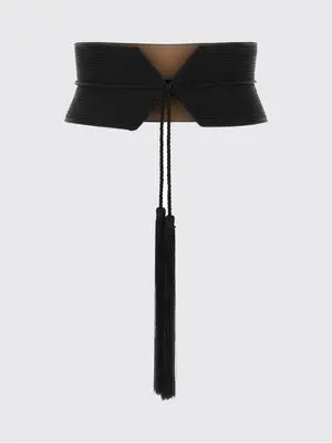 Alaïa Wide Bustier Belt - Black