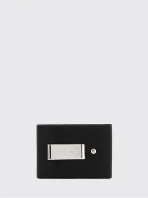 Gucci Gg Monogram Leather Card Holder With Money Clip