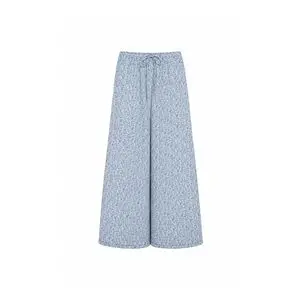 MONTCE Petite Fleur Drawstring Wide-leg Pant