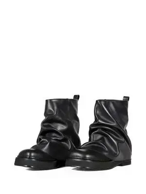 Attico Mini Robin Layered Combat Boots