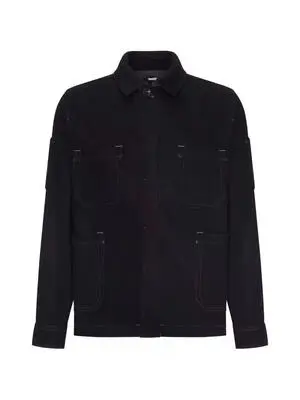 C.P. COMPANY Felted Wool Lens Field Overshirt