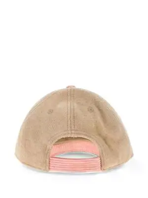 AUTRY Logo-embroidered Corduroy Baseball Cap