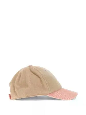 AUTRY Logo-embroidered Corduroy Baseball Cap