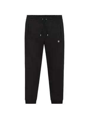 Hugo Logo-patch Drawstring Track Pants - Black