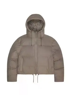 Rains Hooded Padded Jacket - Neutrals