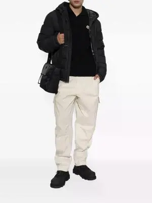 Moncler Ribbed-knit Logo-patch Sweater