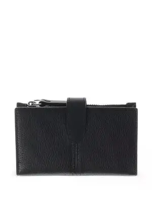 MAISON MARGIELA Leather Zip Cardholder - Black