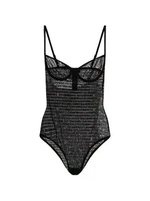 Dsquared2 Logo-lace Bodysuit